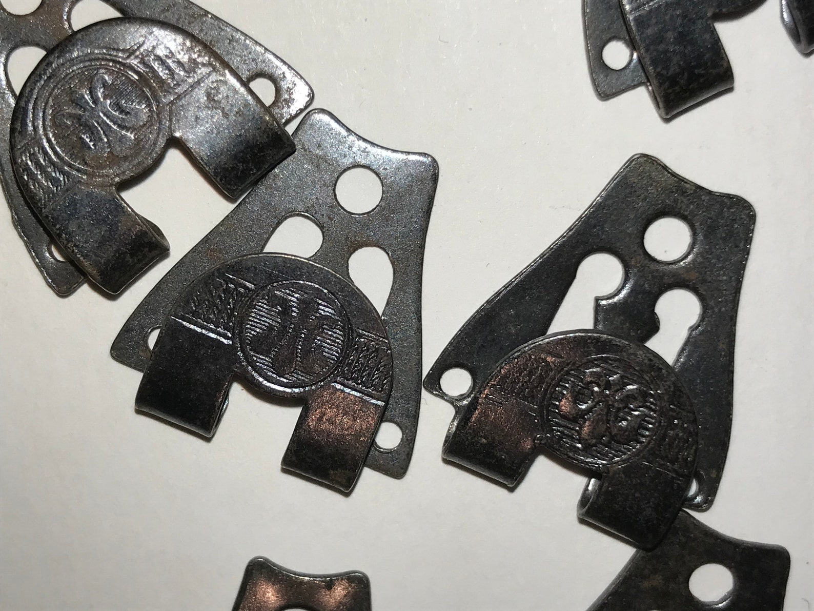 Vintage Fleur De Lis Logo Sewing Hooks and Bars - Early 1900s - From ...
