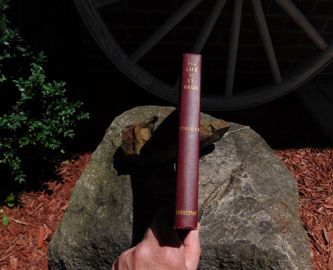 Vintage Life of St. Paul Book de James Stalker vers 1940 - Etsy France
