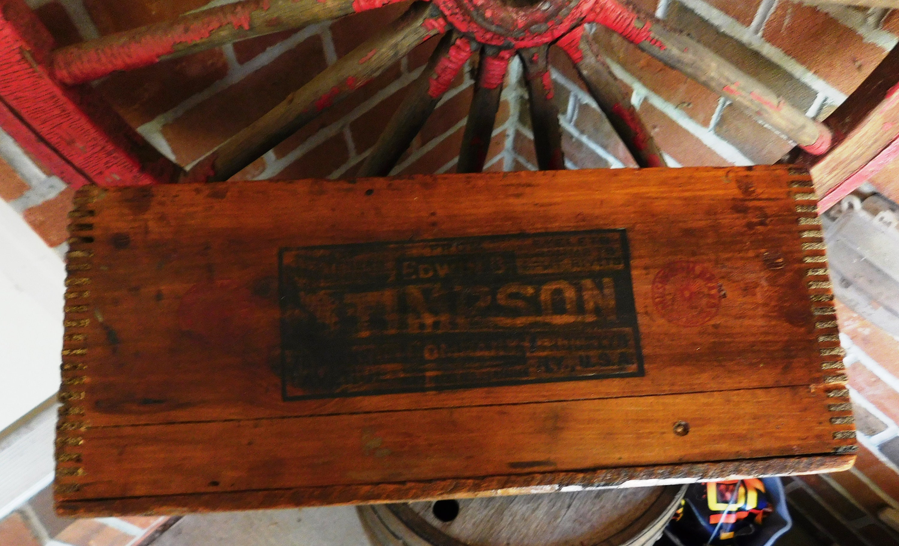 Vintage Edwin B Stimpson Hardware Shipping Crate Circa 1950 - Etsy Denmark
