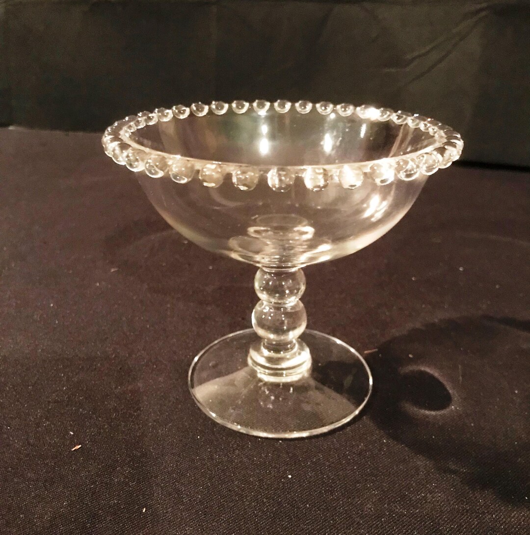 Vintage Imperial Glass Candlewick Stem Compote #400/66B - 1930s - From ...