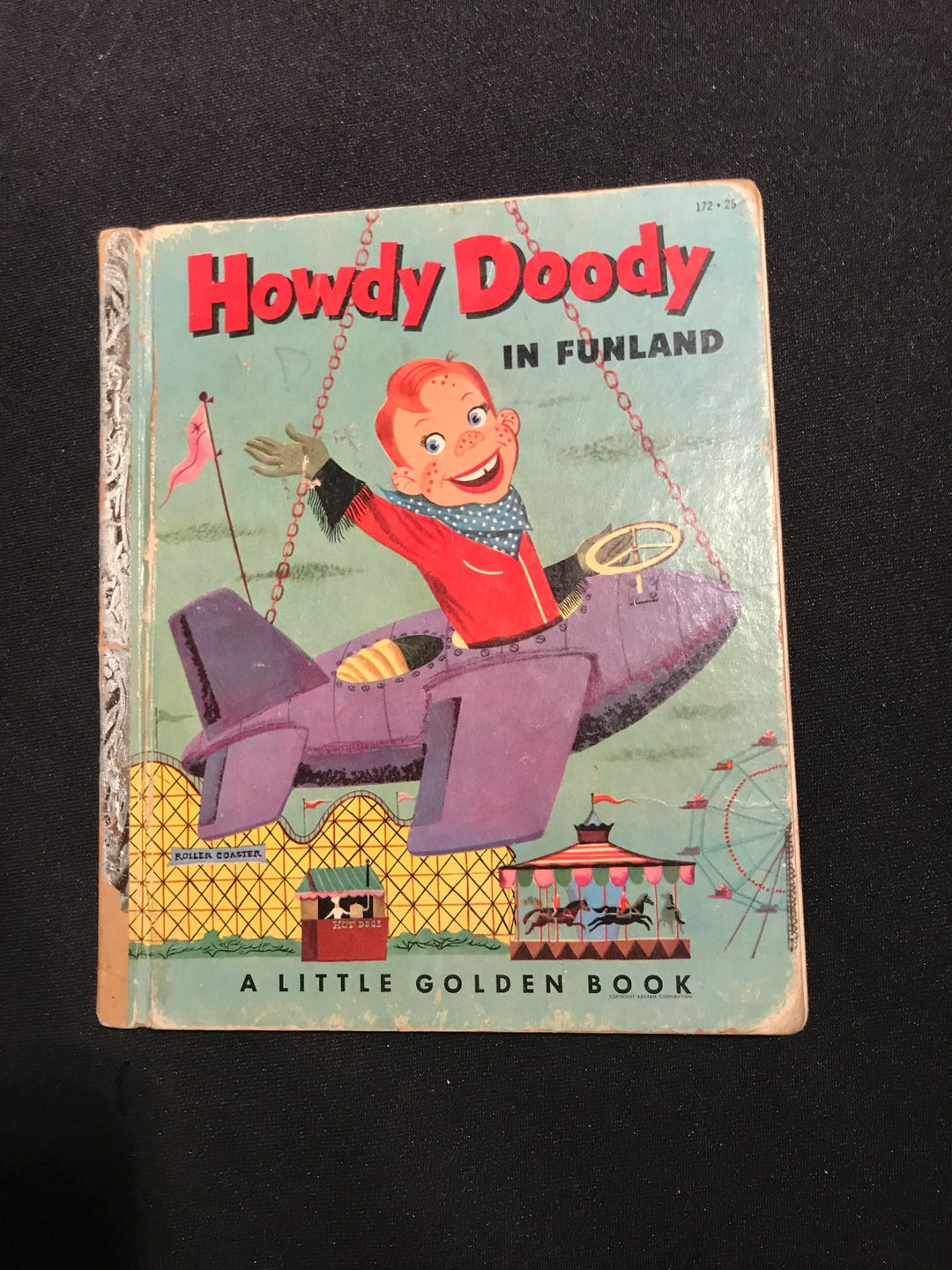 Vintage Little Golden Book Howdy Doody in Funland - 1953 - From ...