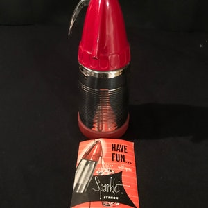 Vintage Sparklet Red Rocket Syphon With Instructions - 1940s - From ...