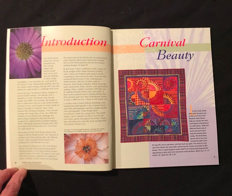 Vintage Radiant New York Beauties 14 Paper-pieced Quilt - Etsy