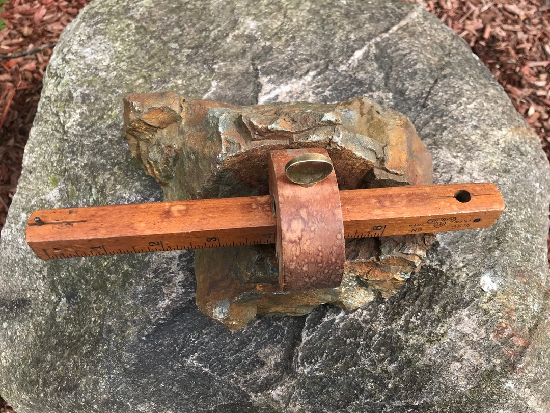 Vintage Stanley Tools Boxwood & Brass Scribe No. 65 3/4 - Circa 1920 ...