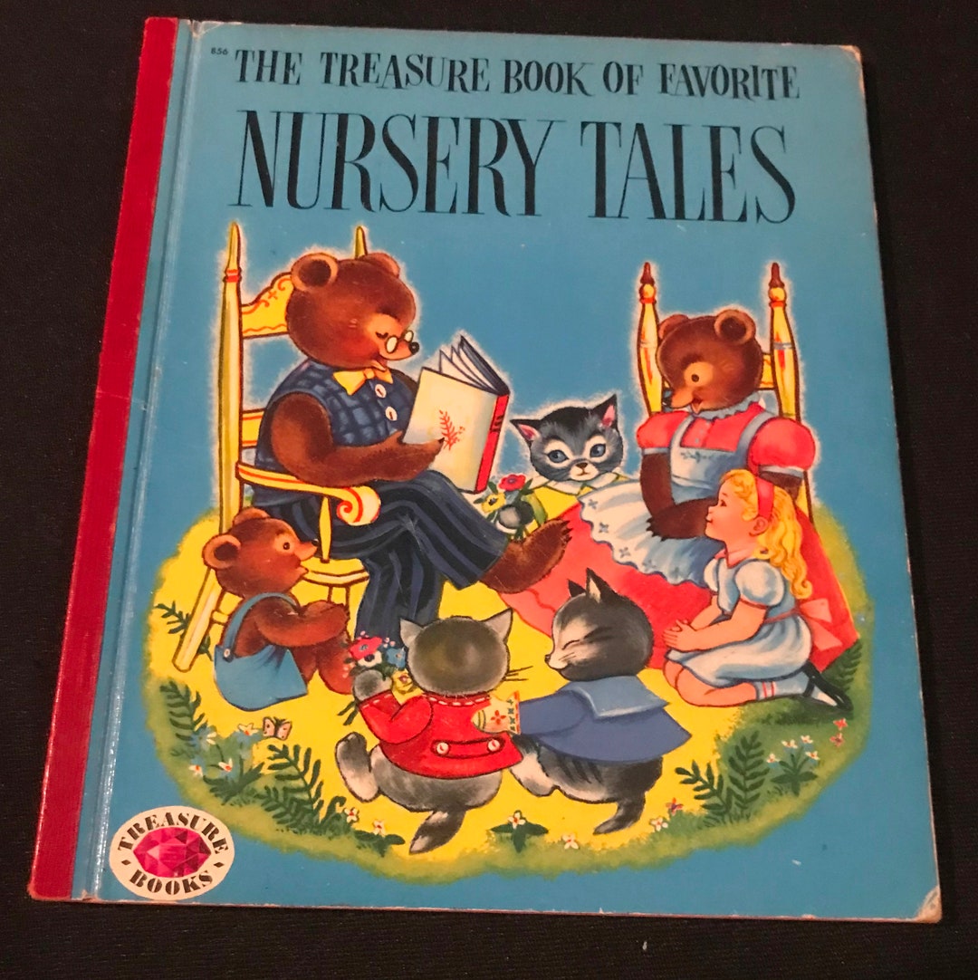 Vintage Treasure Book of Favorite Nursery Tales - 1953 - From ...
