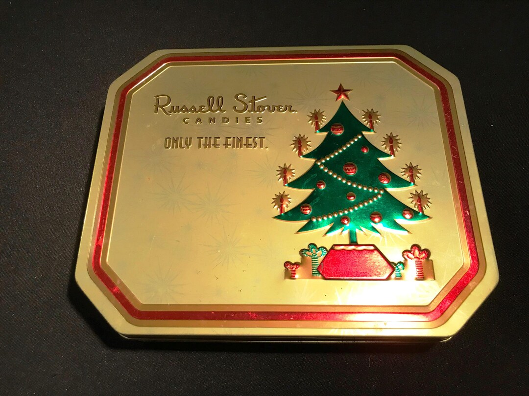 Vintage Russell Stover Candies Chocolate Tin - 1966 - From ...