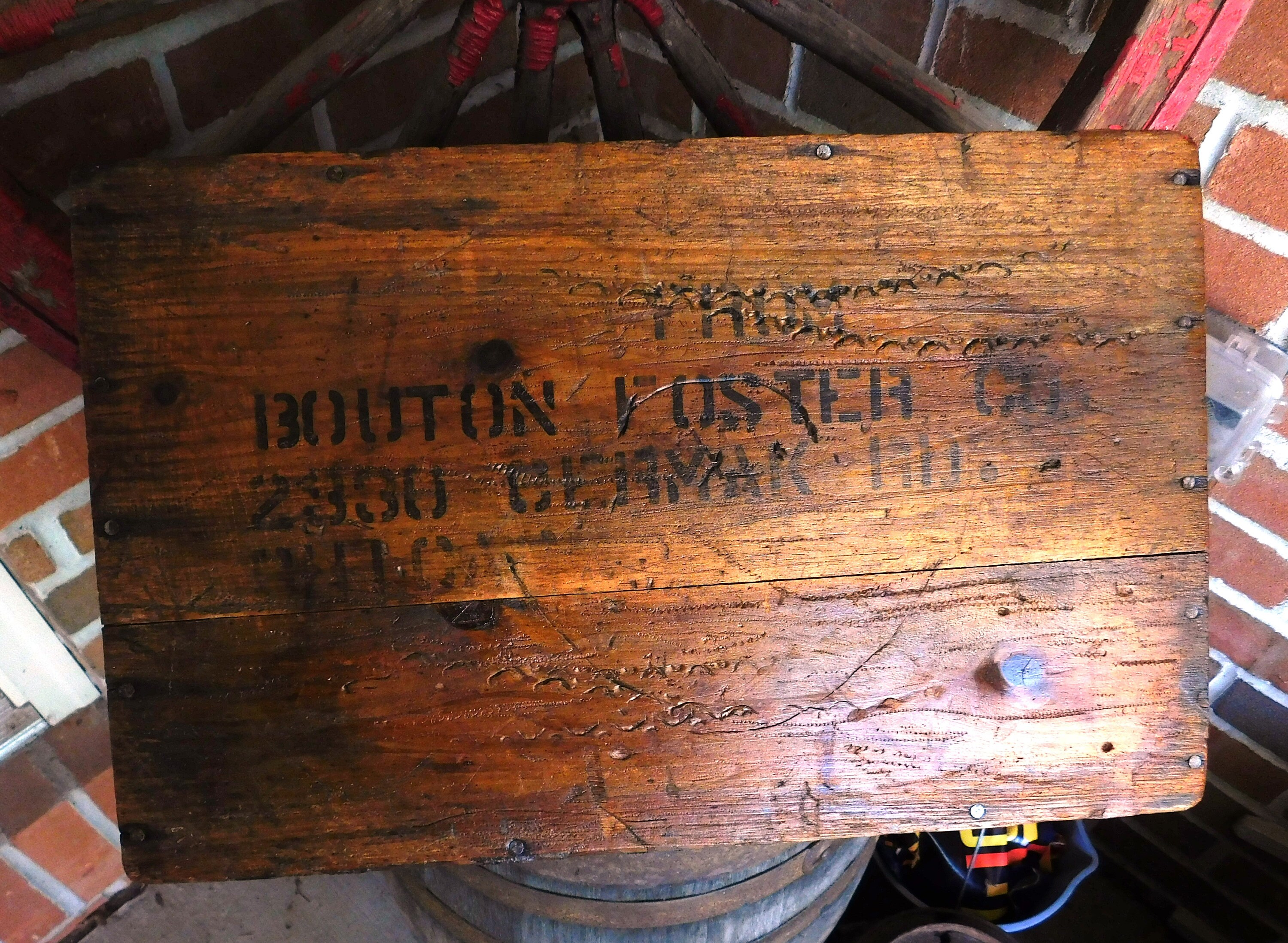 Vintage Edwin B Stimpson Hardware Shipping Crate Circa 1950 - Etsy Denmark