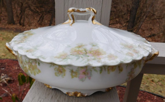 Vintage Haviland Limoges France the Countess Round Vegetable & | Etsy