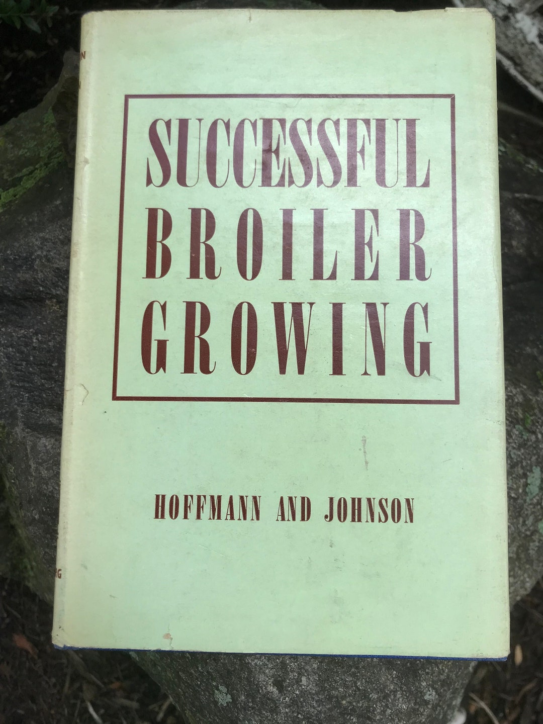Vintage Successful Broiler Growing Book by Edmund Hoffman & Hugh A ...