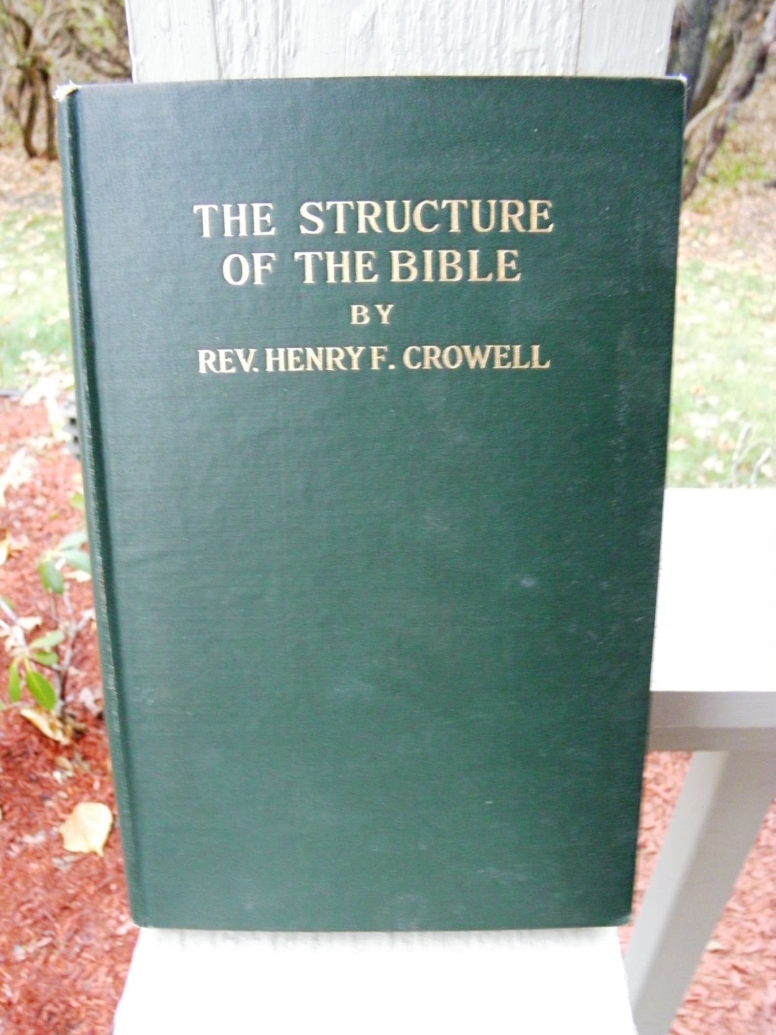 Vintage the Structure of the Bible Book by Henry E. Crowell - Etsy