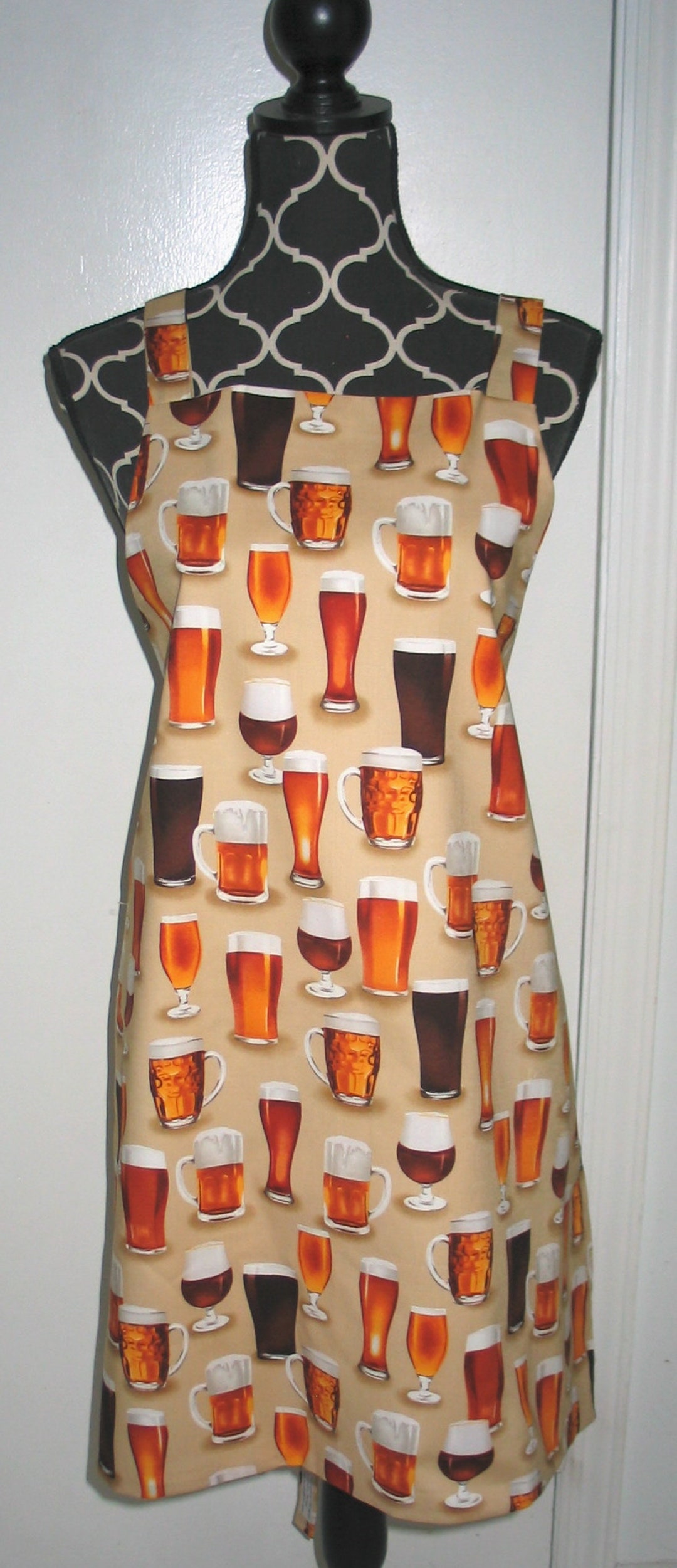 New Design Handmade Full Length Adult Apron - BEERS - Etsy