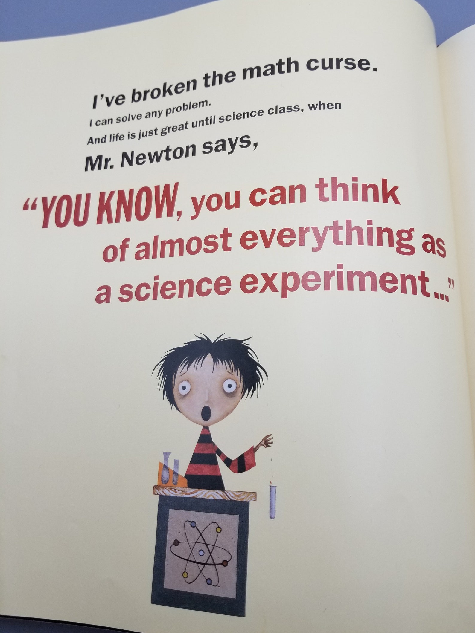 Math Curse Children's Book Mathematics Scieszka Smith - Etsy