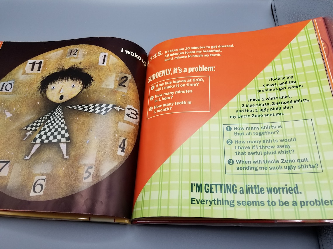 Math Curse Children's Book Mathematics Scieszka Smith - Etsy