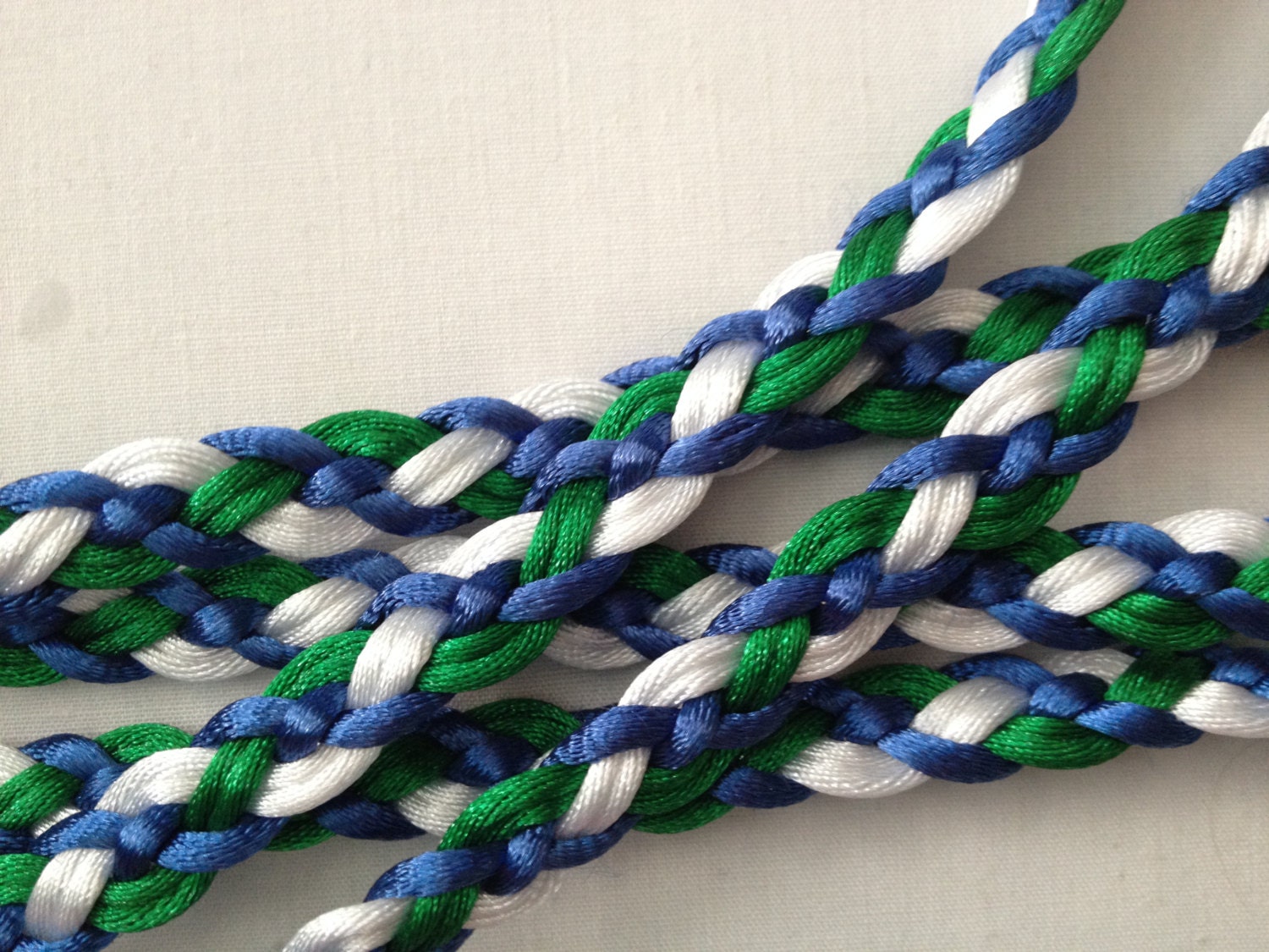 Celtic Trinity Knot Handfasting Cord With Celtic Bar Braiding - Etsy