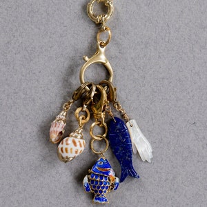 FISH CHARMS, Shell Charms, Charm Collection, Detachable Charms, Charm ...