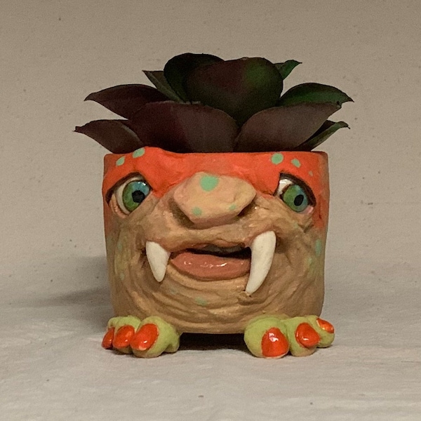 Monster Plant Pot - Etsy