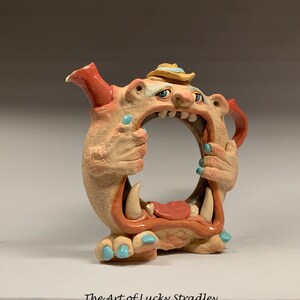 Teapot -ready to Ship - Wheel Thrown, Hand Altered and Sculpted. - Etsy