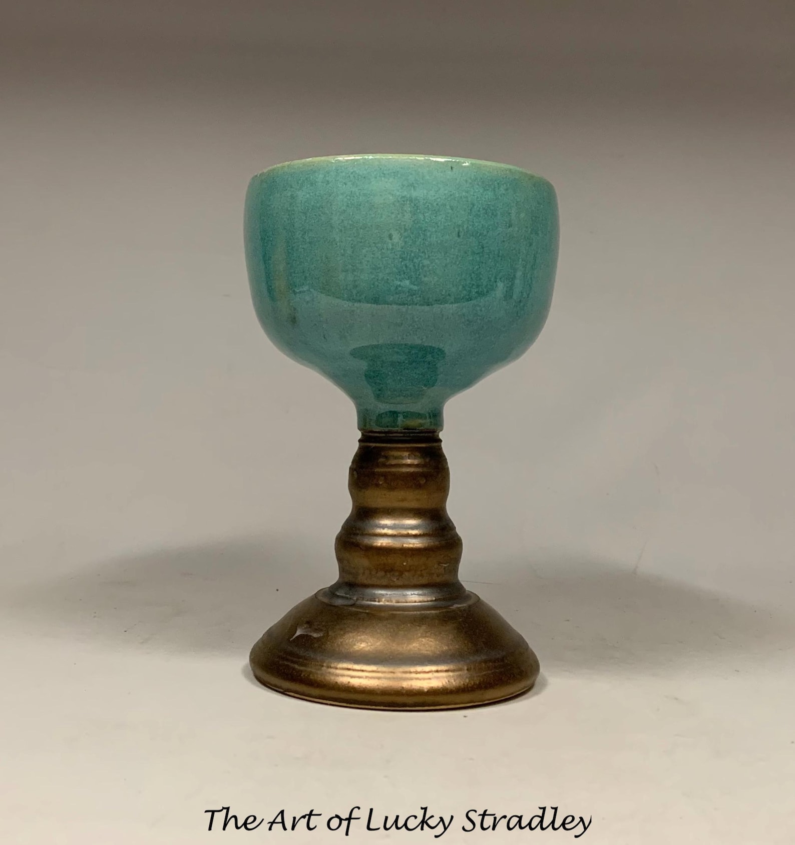 CERAMIC CHALICE , Ready to Ship, Wheel Thrown, Hand Altered and ...