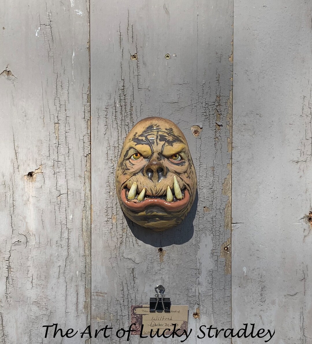 Large Wall Mask the Next Best Thing to Having an Imaginary Friend. Hang ...