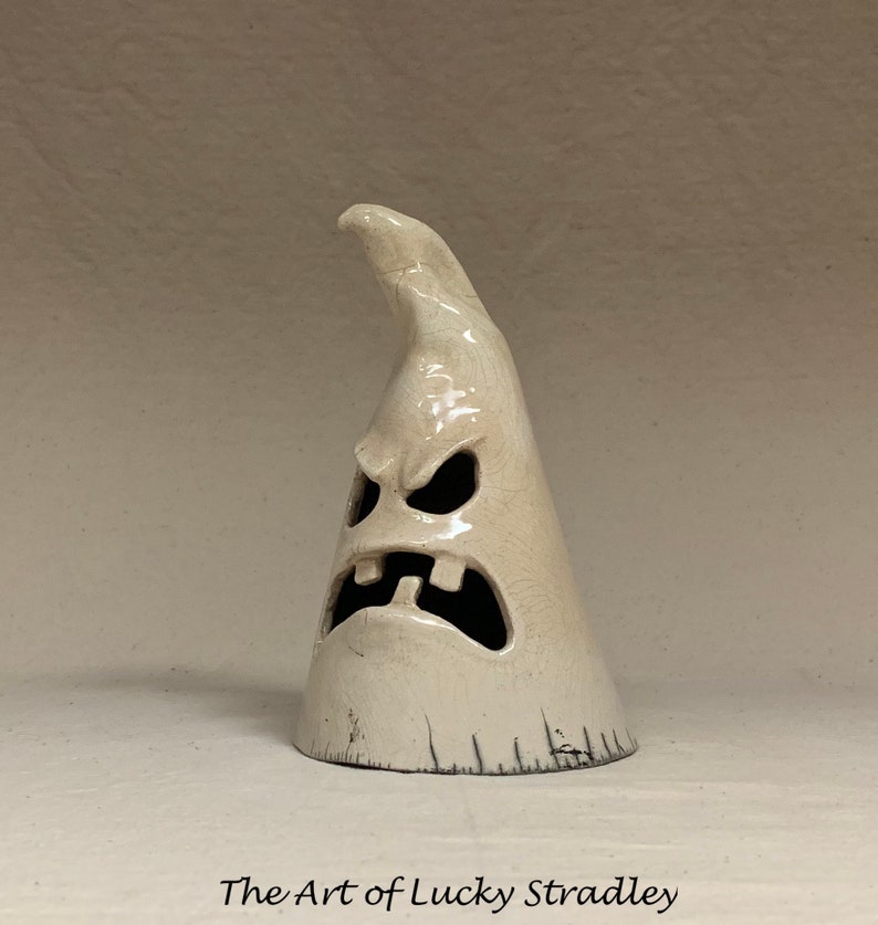 Ghostie Small Hand Built and Hand Altered and Sculpted - Etsy