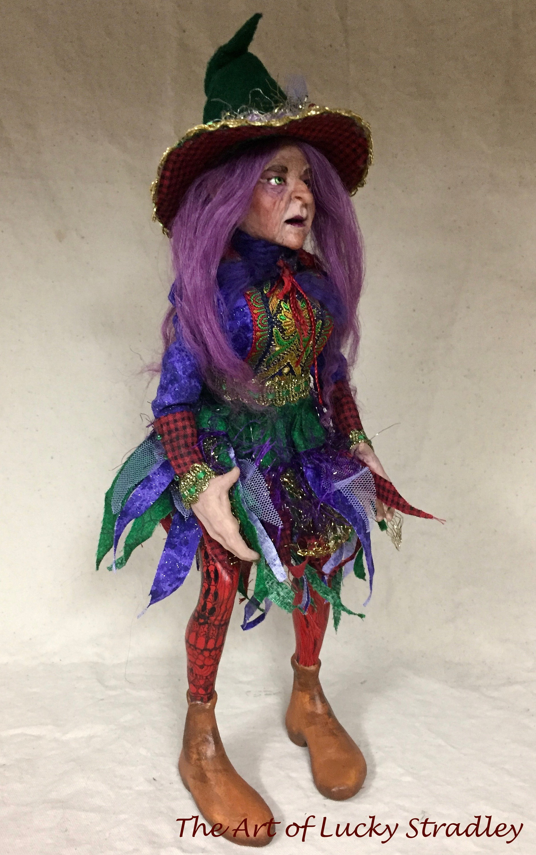 WITCH FIGURATIVE SCULPTURE - the Ladies From Soggy Bottom Forest Are ...