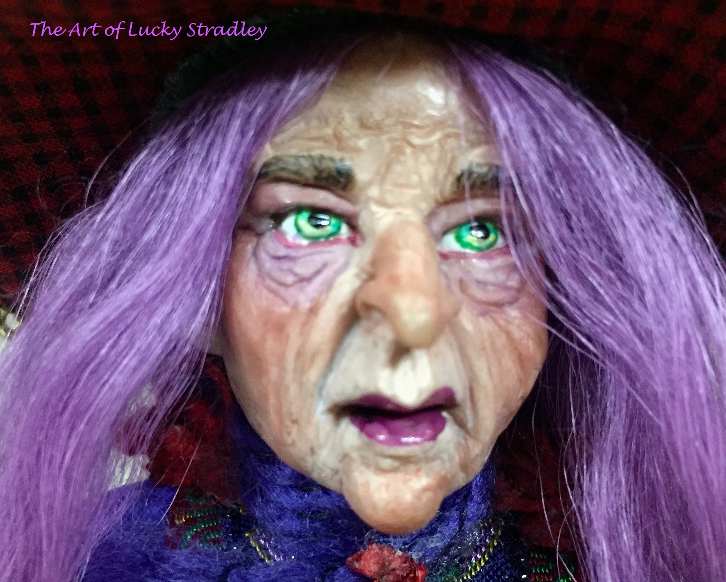 WITCH FIGURATIVE SCULPTURE - the Ladies From Soggy Bottom Forest Are ...
