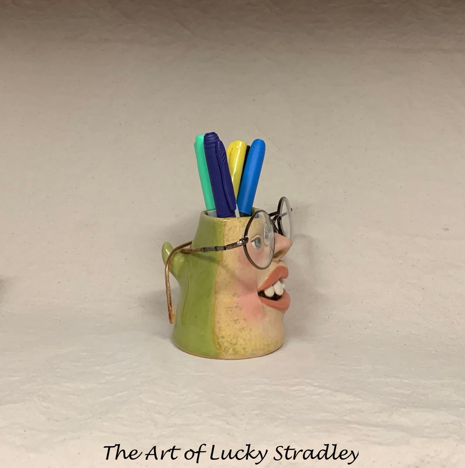 EYEGLASS CADDY - Ready to Ship- Wheel Thrown, Hand Sculpted Item to ...