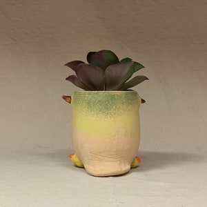 Extra Small Monsterpot Planter Wheel Thrown Hand Sculpted. - Etsy