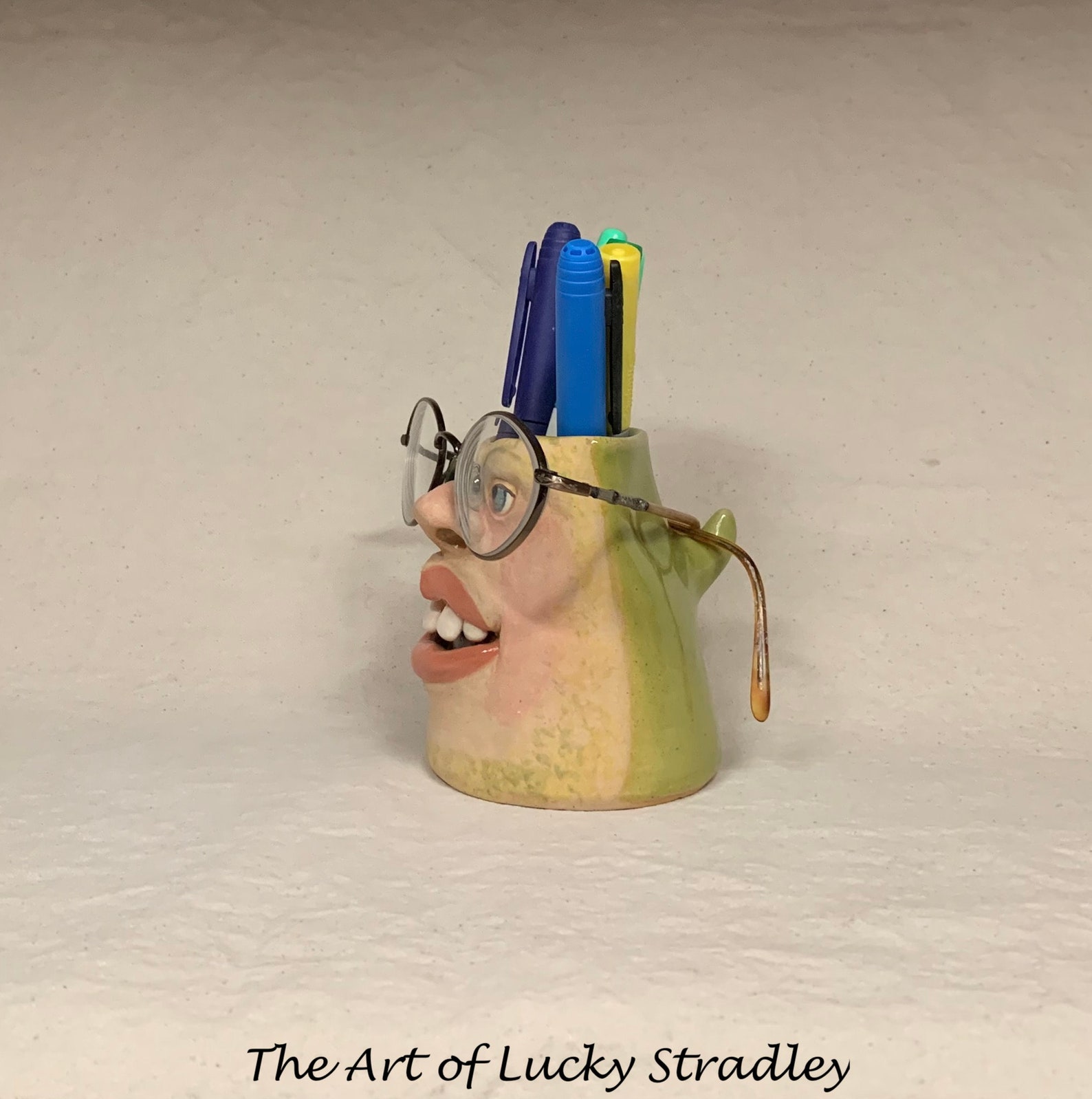 EYEGLASS CADDY - Ready to Ship- Wheel Thrown, Hand Sculpted Item to ...
