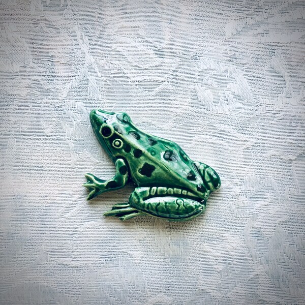 Frog Ceramic Tile - Etsy