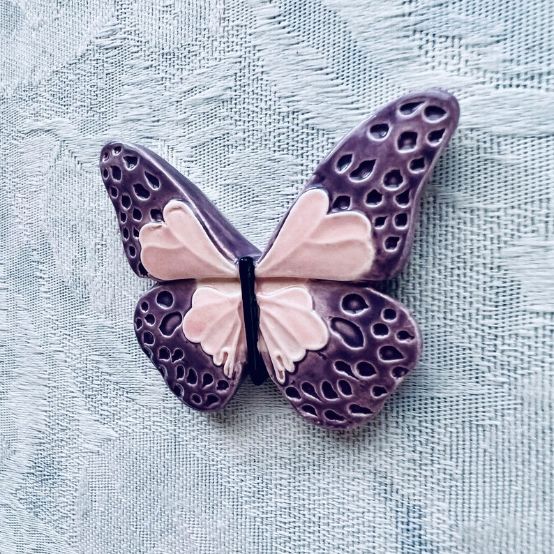 Ceramic Butterfly Tile for Mosaic Garden Art Stepping Stone - Etsy