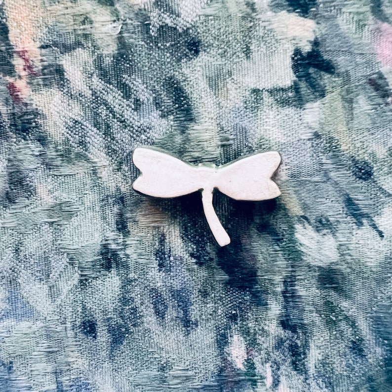 Small Green Ceramic Dragonfly, Hand Painted Art Tile, Garden Mosaic ...