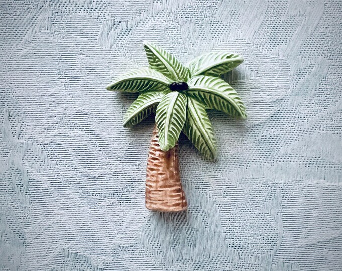 Ceramic Palm Tree for Mosaic Beach Art, Wall or Garden Art, Hand ...