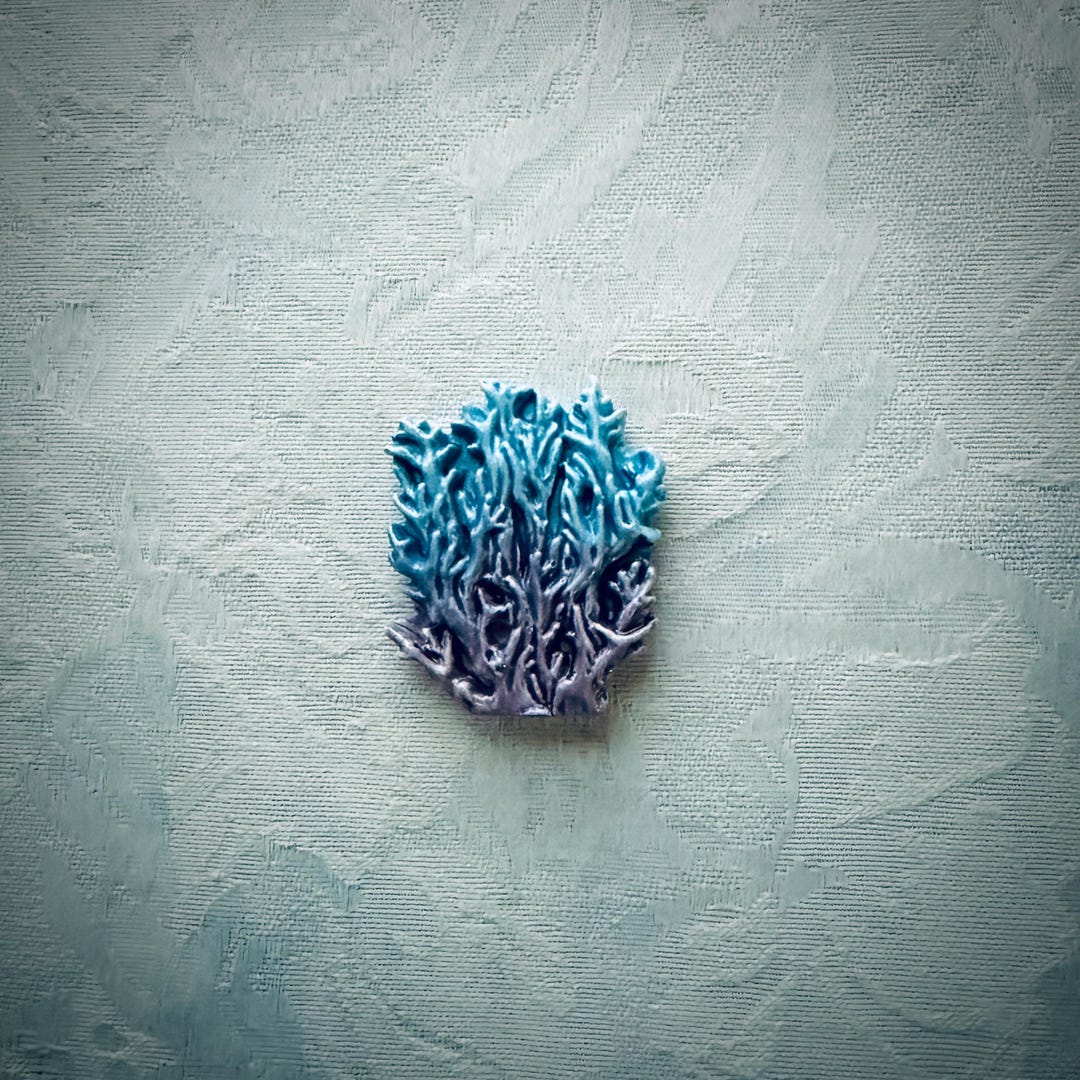 Blues/purple Ceramic Seaweed for Mosaic Seascape Art, Shower Wall or ...