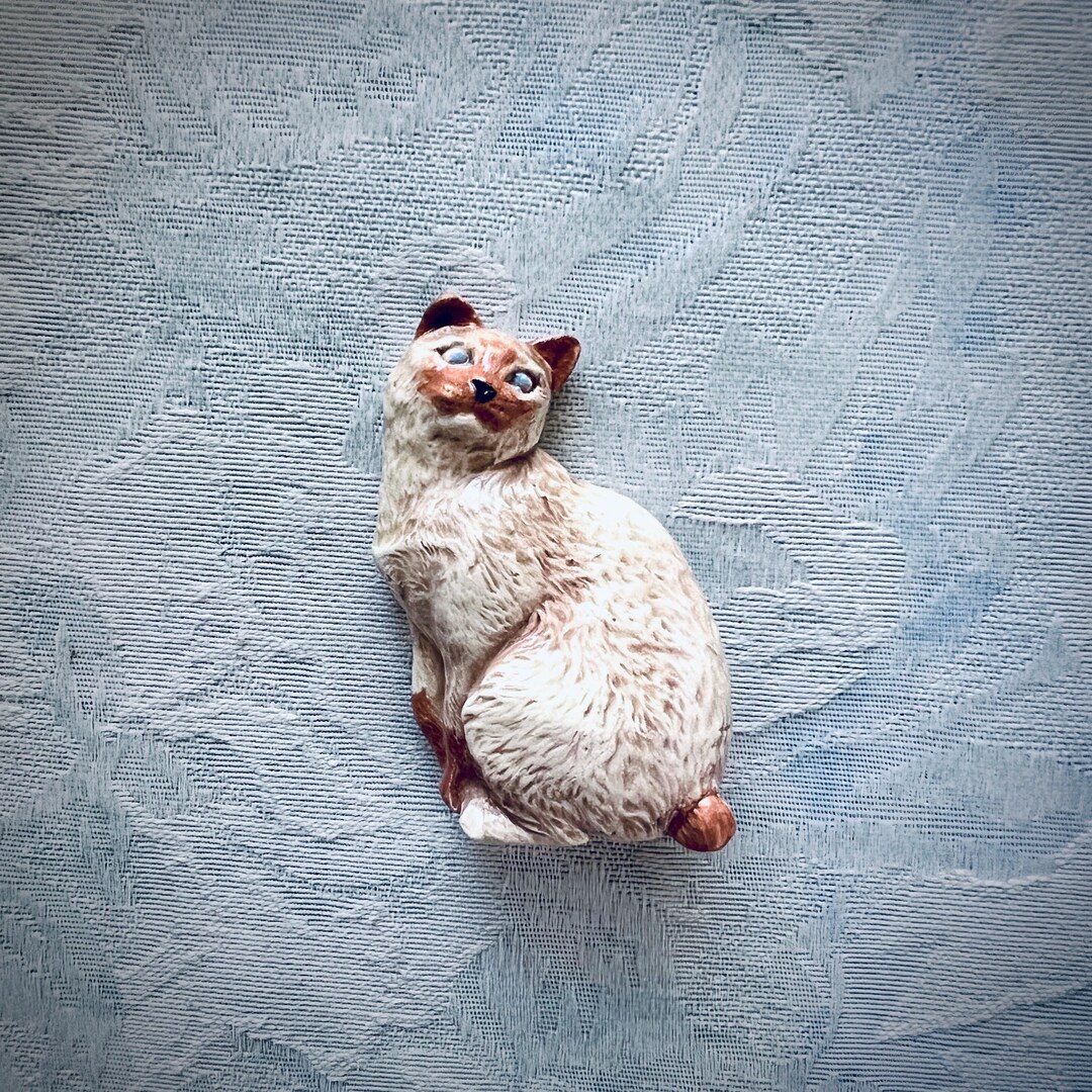 Siamese Ceramic Cat for Mosaic Garden Art, Stepping Stone or Wall Art ...