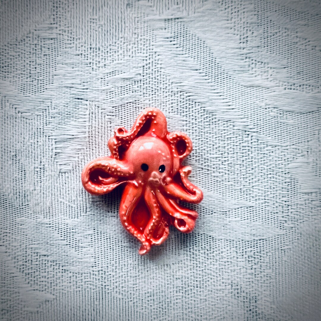 NEW TILE Ceramic Octopus Tile for Mosaic Seascape Art Ocean - Etsy