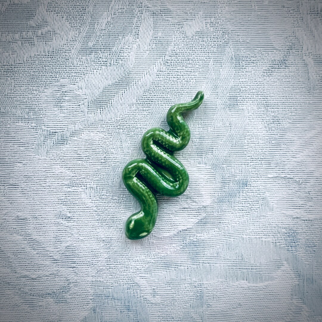 Ceramic Snake Tile for Mosaic Arthand Painted Tile Mosaic - Etsy