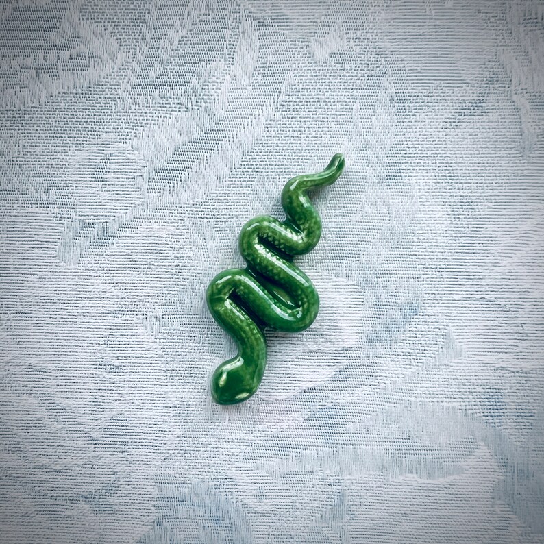 Ceramic Snake Tile for Mosaic Arthand Painted Tile Mosaic - Etsy