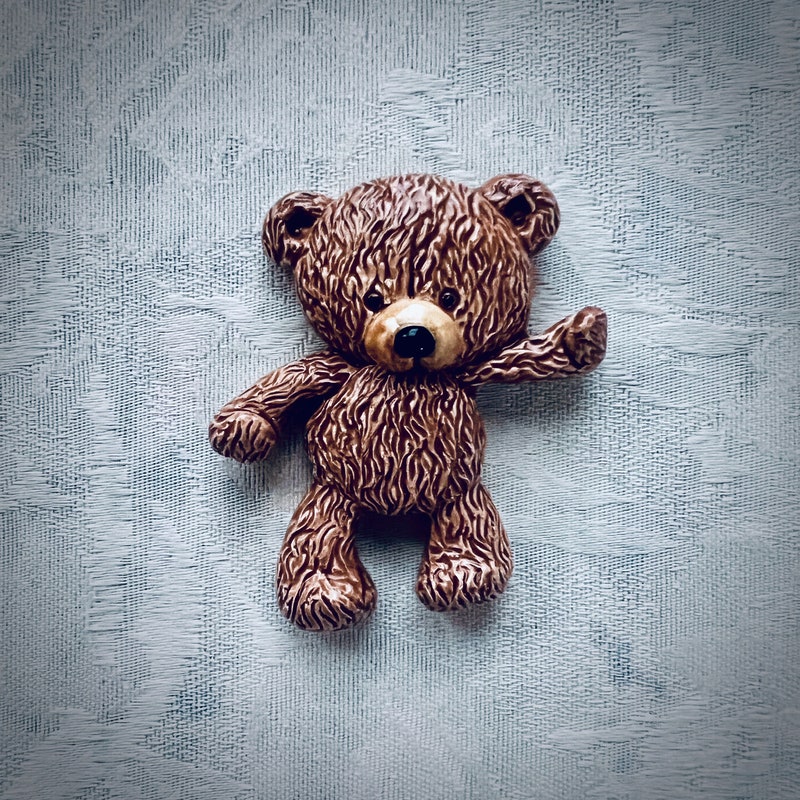Ceramic Teddy Bear - Etsy