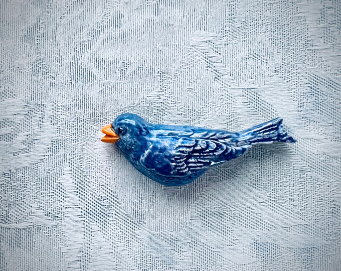 Ceramic Bird Tile for Mosaic Garden Art, Bird House or Stepping Stone ...