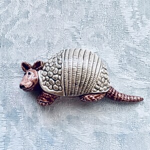 Ceramic Armadillo for Nature Mosaic Art Hand Painted Tile - Etsy