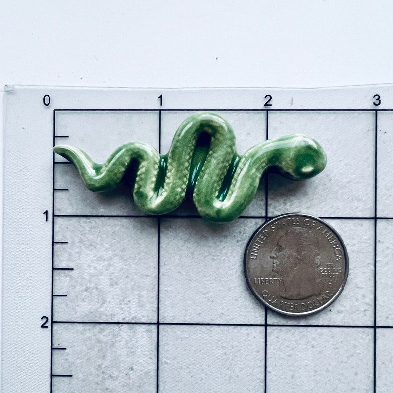Ceramic Snake Tile for Mosaic Arthand Painted Tile Mosaic - Etsy