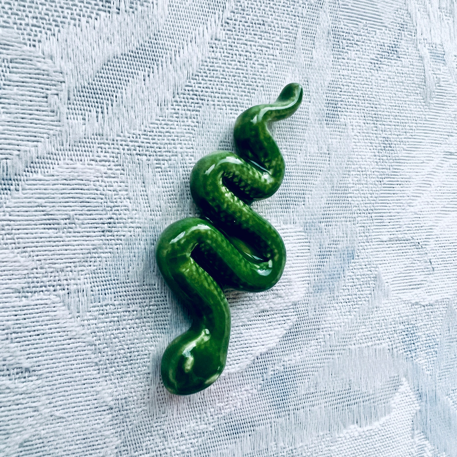 Ceramic Snake Tile for Mosaic Arthand Painted Tile Mosaic - Etsy
