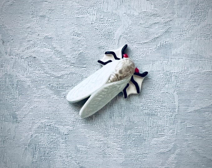 Ceramic Cicada for Mosaic Nature Art, Mixed Media, Hand Painted ...