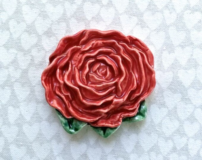 Gorgeous Red Rose Ceramic Tile Mosaic Supply - Etsy