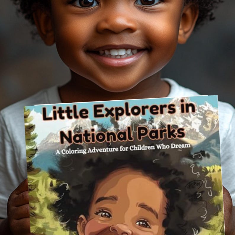 Little Explorers in National Parks Coloring Book Coloring Pages to ...