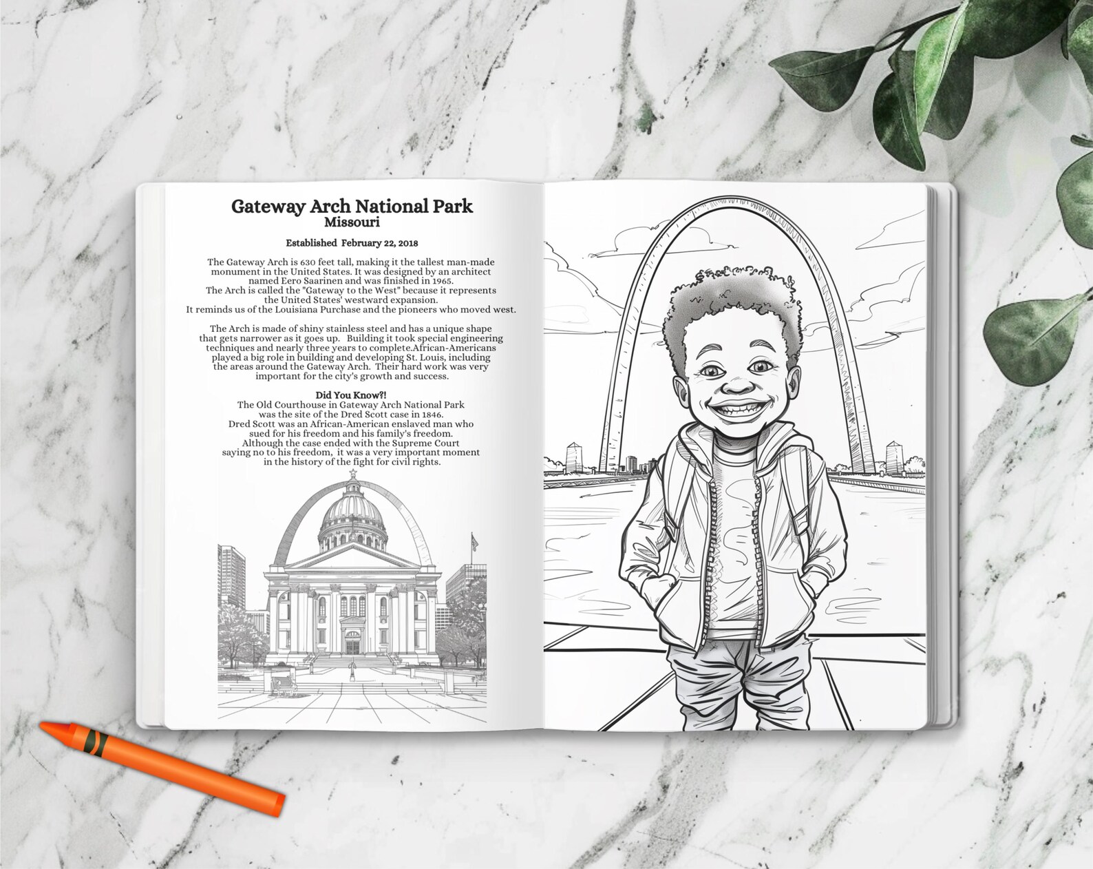 Little Explorers in National Parks Coloring Book Coloring Pages to ...