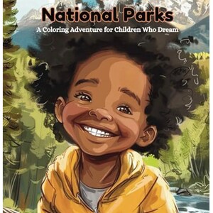 Little Explorers in National Parks Coloring Book Coloring Pages to ...