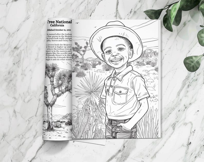 Little Explorers in National Parks Coloring Book Coloring Pages to ...