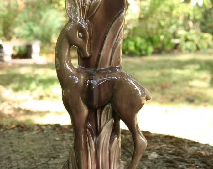 Royal Haeger Gazelle Vase - Vintage 1950s Mid Century Model Number R707 ...